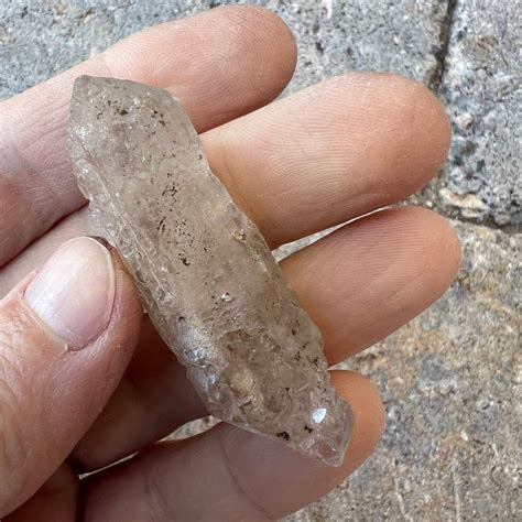 Dt Etched Smoky Quartz Etsy