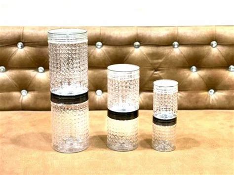 White Plastic Spark Jar Set 3 At Rs 1piece In Kolkata Id 26450636430