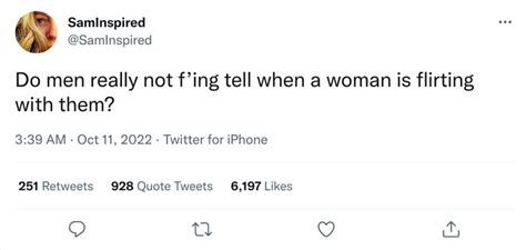 Can Men Not Tell When A Woman Is Flirting With Them Rudd O Com