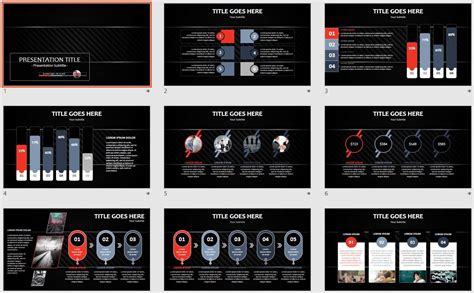 Carbon Texture PowerPoint