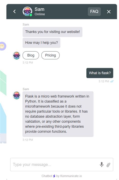 How To Create A Ai Chatbot In Python Framework Plato Aistream V21