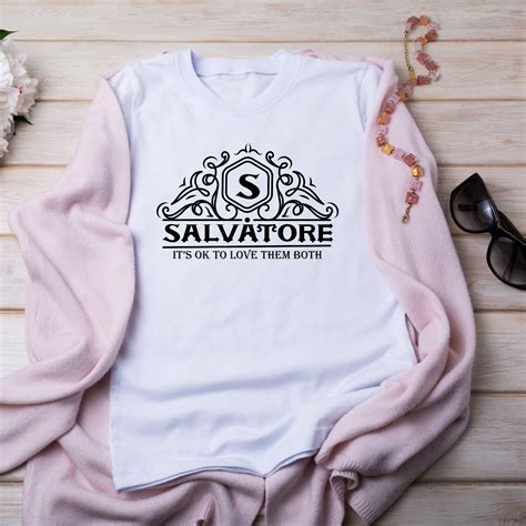Salvatore It's Ok to Love Them Both Svg and Png File - Etsy