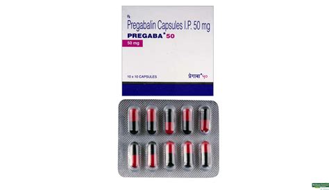 Buy Pregaba 50mg 10 Capsules Online At Best Prices Wellness Forever