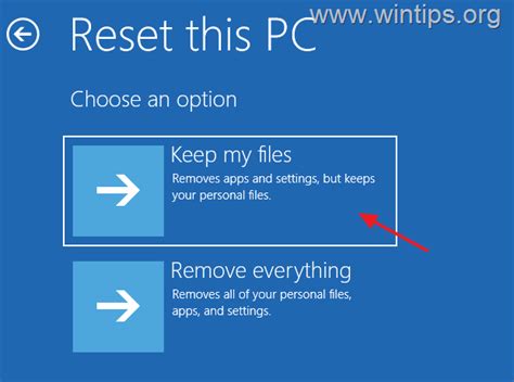 How To Reset Windows PC Back To Its Original State WinTips Org