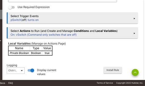 Virtual Device Switch States Update 🛎️ Get Help Hubitat