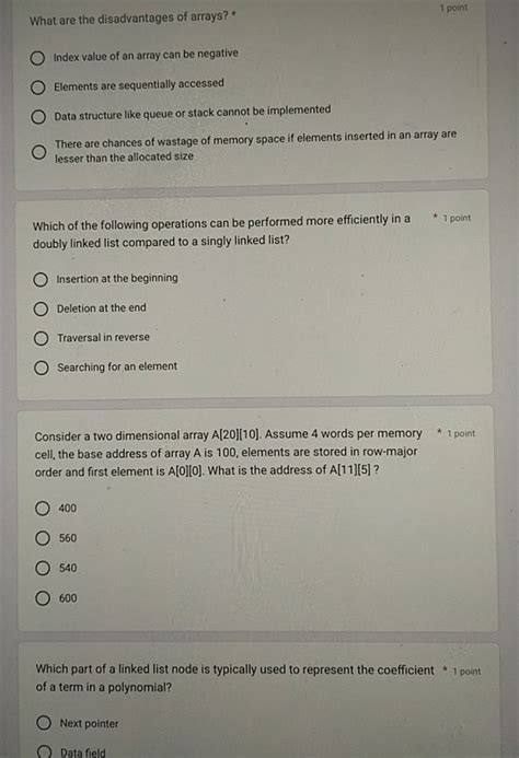 What Are The Disadvantages Of Arrays Index Studyx
