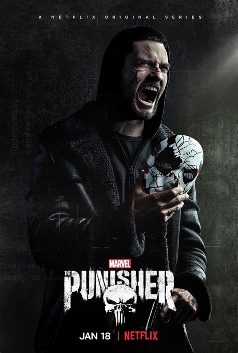 The Punisher Season 2 Release Date On Netflix Cast Trailer Poster
