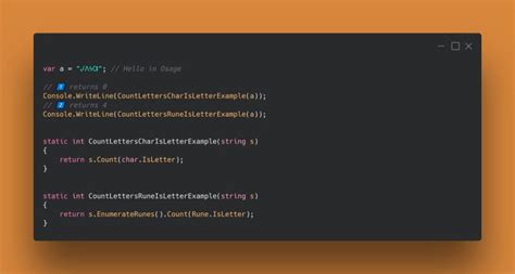 Dotnet Api Char Rune Unicode 💾 Paweł Łukasik