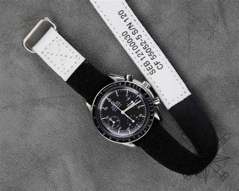 Buy Nasa Strap White Canvas Coded Cns Watch Bands
