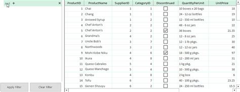 Introduction To FilterEditor In DataFilters For WinForms ComponentOne