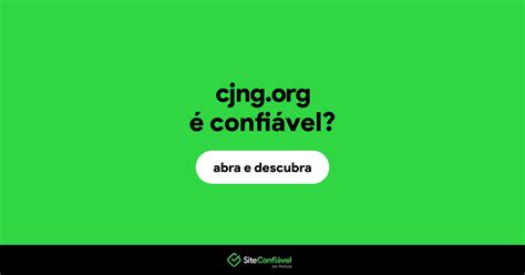 é Confiável Cjng é Segura Site Confiável