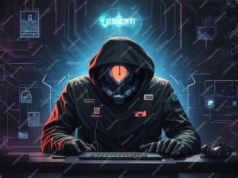 Premium Photo Hacking And Malware Concept Faceless Hacker Using
