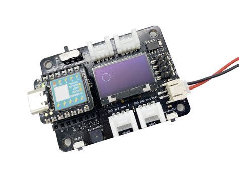 Xiao Big Power Small Board 16 Displaying Hello World” On Oled