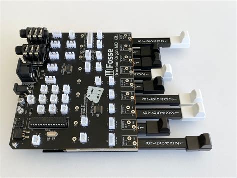 Diy Drawbar Organ Midi Kit Fosse Controllers