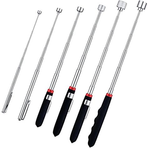 6 Pieces Telescoping Magnet Toolsextendable Telescopic Magnetic Pick
