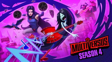 Multiversus Adds Dc Hero Raven This Month Marceline From Adventure Time Later Niche Gamer
