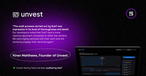 blockchain smartcontracts cybersecurity audit web3 sub7 security