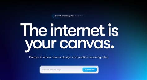 Framer Is Gaining Momentum In The Design Sphere Website Header Design
