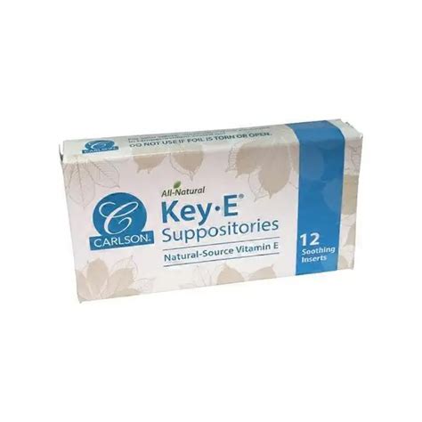Key E Suppositories Vitamin E Fort Wayne Custom Rx