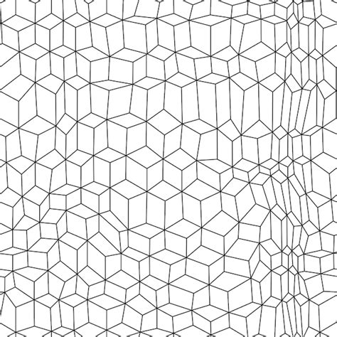 Premium Vector Seamless Distorted Cube Pattern Contour Grid Background