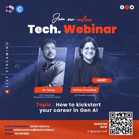 Sanuj Bansal On Linkedin Techwebinar Generativeai Careergrowth Ai