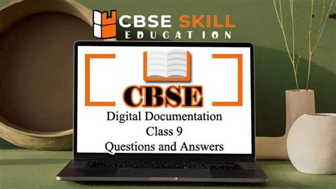 it 402 digital documentation class 9 solutions cbse skill education