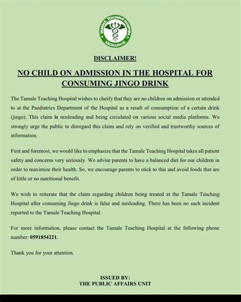 Ignore False Rumours On Jingo Herbal Drink Twellium Ghana Limited