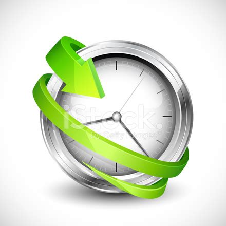 Arrow Around Clock Stock Photo Royalty Free Images FreeImages