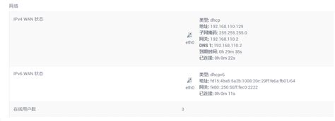 概况页不显示ipv6 Wan状态了。。。 · Issue 7824 · Coolsnowwolflede · Github
