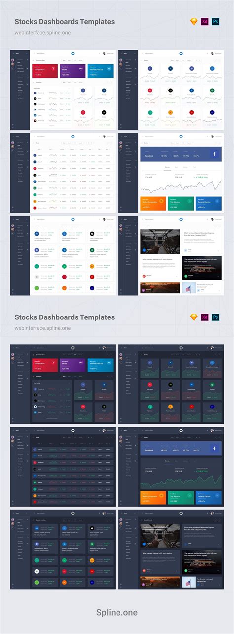 Web Interface Sketch XD PSD Web Interface Interface Software Design