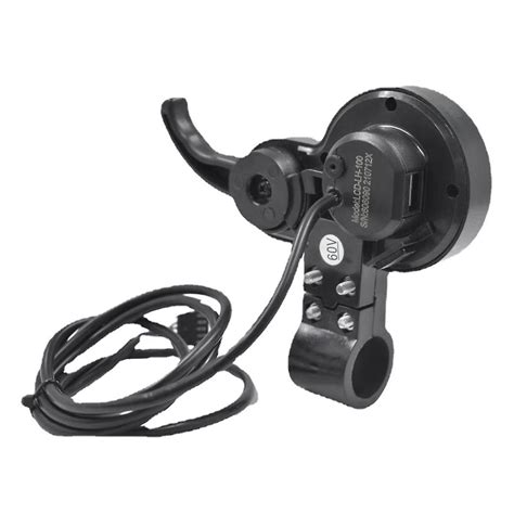 Lh100 Lcd Display Dashboard 24v 60v Throttle Meter For Electric Scooter Ebike Lcd Display