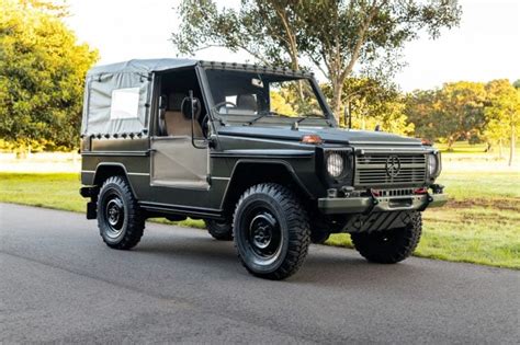 For Sale An Ex Singaporean Military Mercedes Benz G240 Wolf