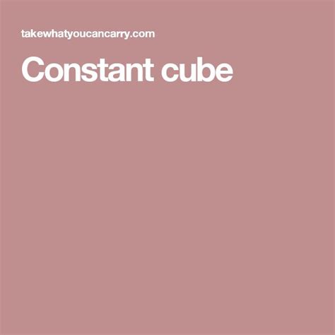 Constant Cube Cube Lockscreen Seventeen