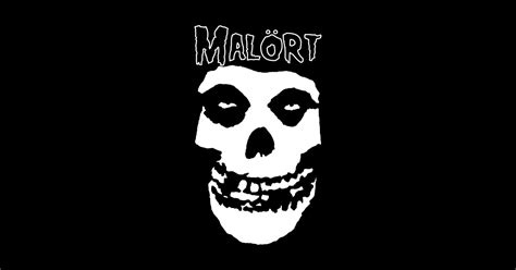 Malort Misfit Crimson Ghost Malort Sticker Teepublic