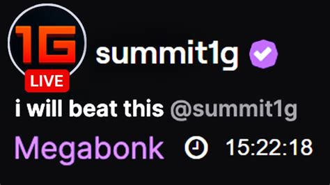 Summit1g Is Dedicated To Beating Megabonk Youtube