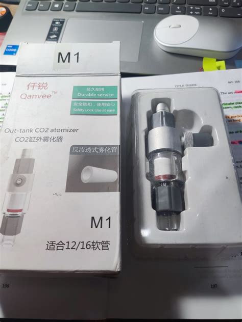 Qanvee Inline Co2 Diffuser M1 12 Mm On Carousell