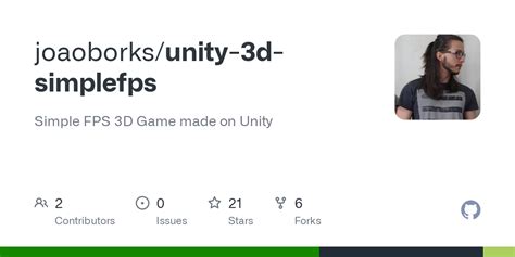 GitHub Joaoborks Unity D Simplefps Simple FPS D Game Made On Unity