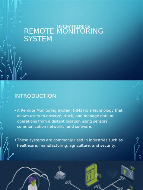 Remote Monitoring System Pdf Internet Of Things Computer Security
