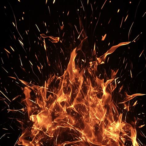 flickering candle flame glow png premium ai generated image