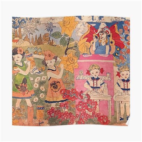Henry Darger Art Premium Matte Vertical Poster