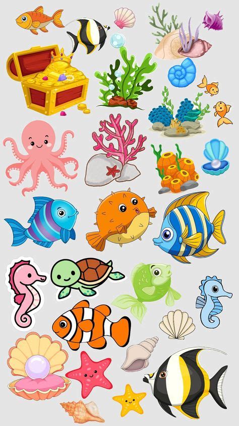 Animales Acuaticos Para Imprimir