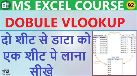 Double V Lookup Formula In Excel Vlookup In Excel Vlookup Function Excel Vlookup In