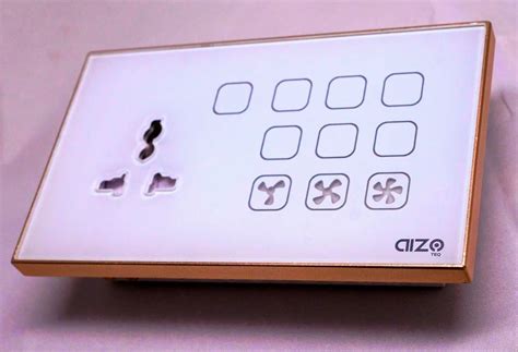 Capacitive 10A 6 Gang Socket Fan Control Wifi Touch Switch 4M 16A At Rs 1000 In Kochi