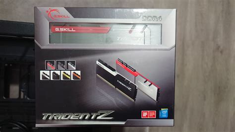 Оперативная память G Skill Ddr4 16gb 2x8gb 3600mhz Pc 28800 Trident Z F4 3600c16d 16gtz