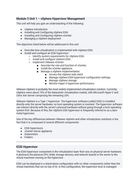 3 1 1 Vsphere Introduction Pdf Virtualization Hyper V