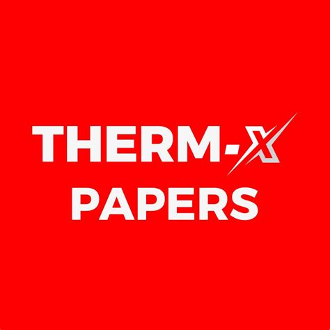 Therm X Papers