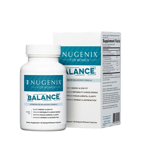 Nugenix® Balance Womens Hormone Formula 60 Capsules 30 Servings