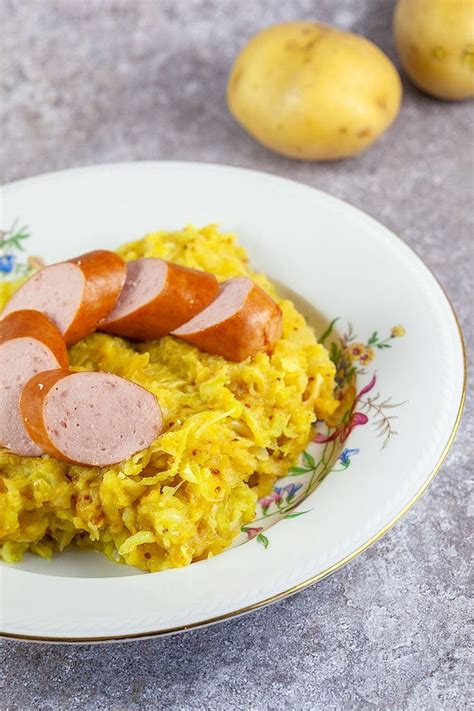 Smeuïge Spitskool Stamppot Met Rookworst Recept Stamppot Voedsel Ideeën Groenten Recepten