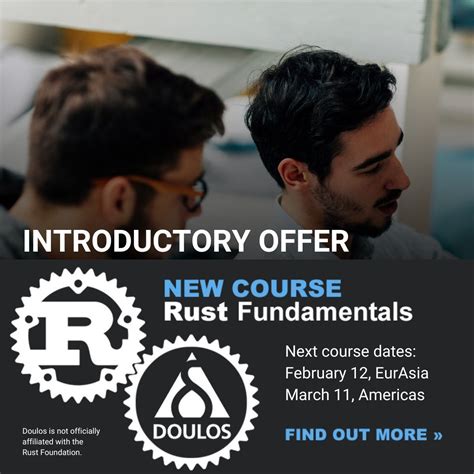Doulos On Linkedin Rusttraining Doulostraining Rust Rustlang