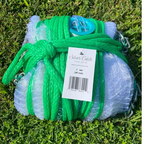 10 Ft Drawstring Cast Net 1 0″ Mono Mesh Chain Bottom Elite Series